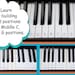 Learn the Names of the Piano Keys- Cut Out Overlays to Memorize Names ...