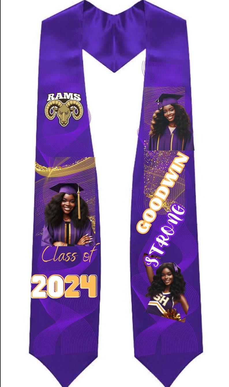 Custom Graduation Stole - Etsy