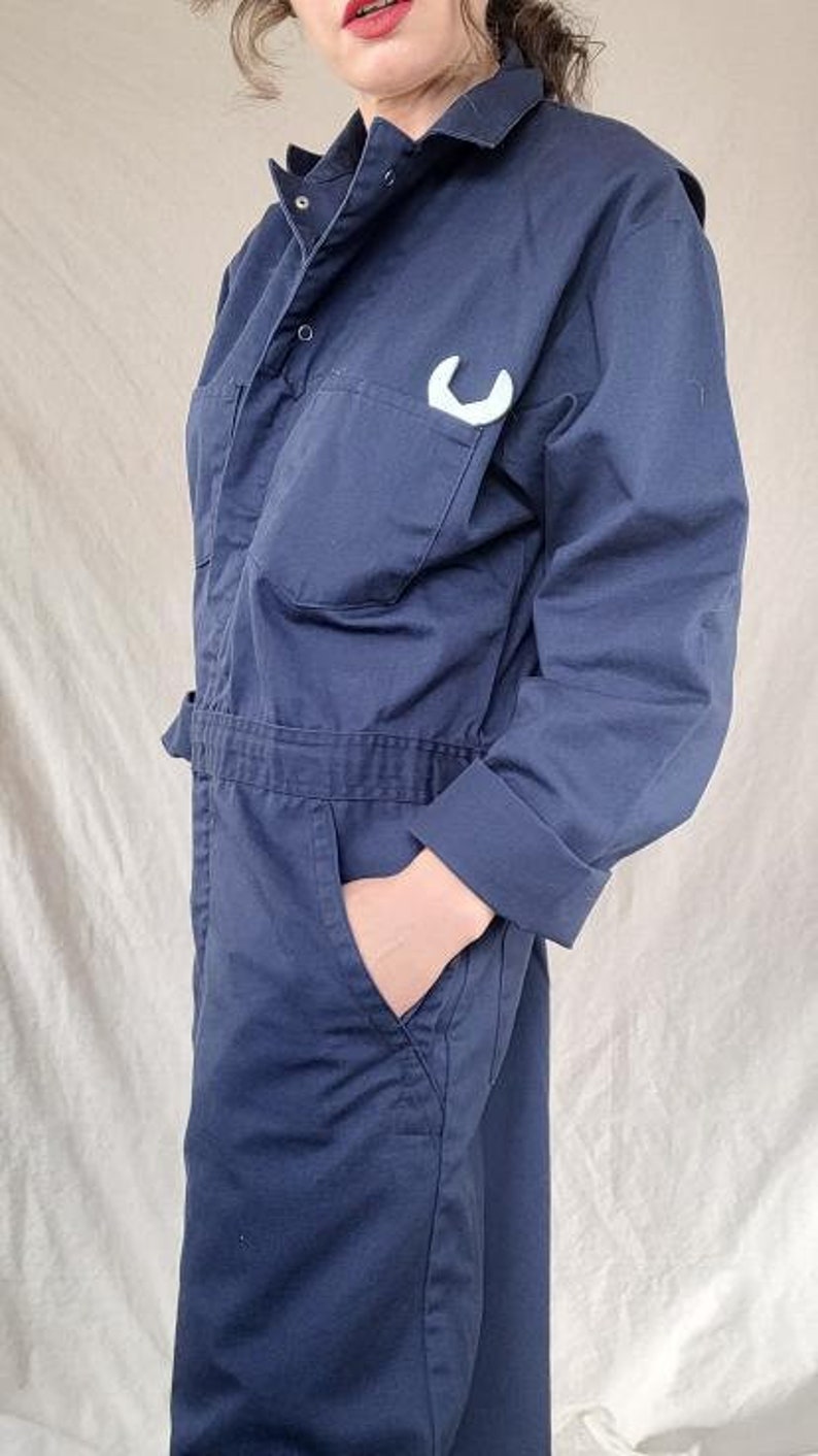 Vintage 1950s Blue Work Overalls by Universal Overall With a 40" Chest ...