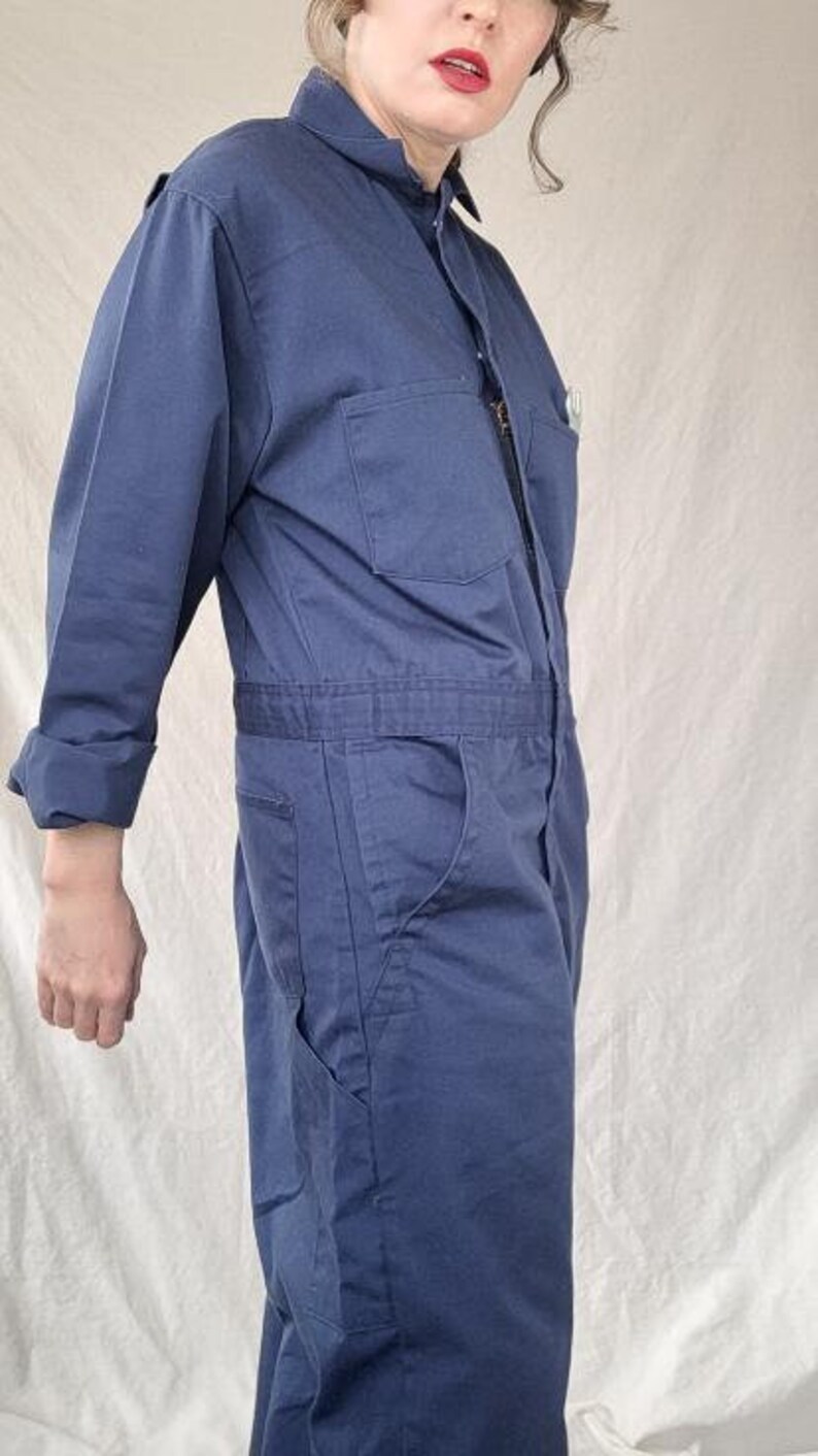 Vintage 1950s Blue Work Overalls by Universal Overall With a 40 Chest ...