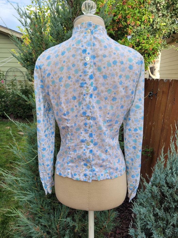 Vintage 1950s Top by Rhoda Lee in Size Extra Small-small - Etsy