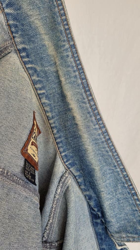 Vintage 1990s Denim Jacket by Près Des Chamonix in Size Small - Etsy