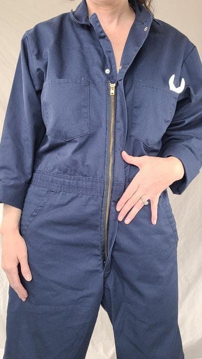 Vintage 1950s Blue Work Overalls by Universal Overall With a 40" Chest ...