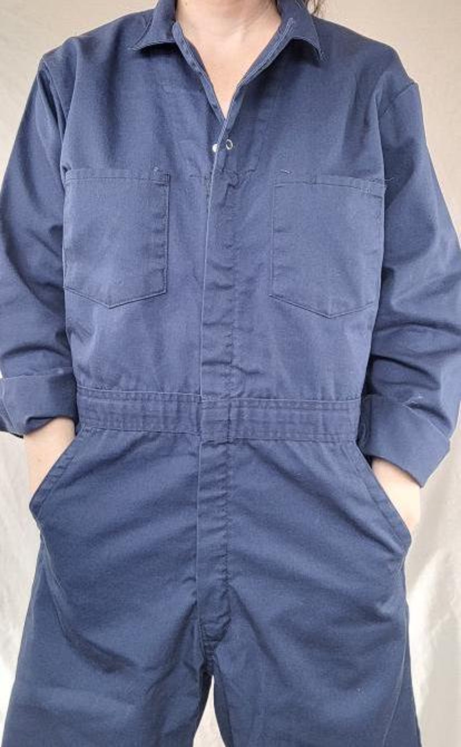Vintage 1950s Blue Work Overalls by Universal Overall With a 40" Chest ...