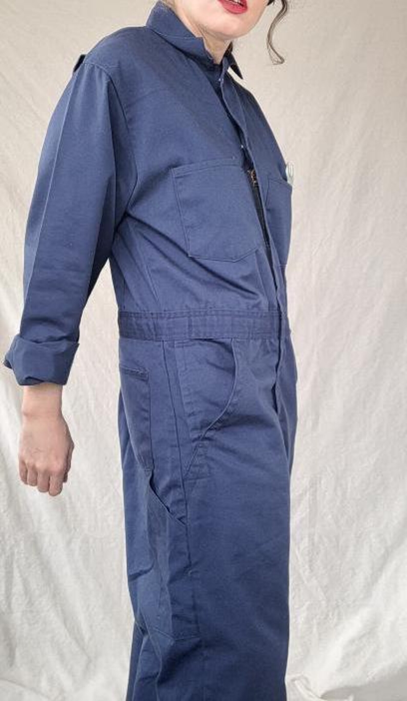Vintage 1950s Blue Work Overalls by Universal Overall With a 40" Chest ...