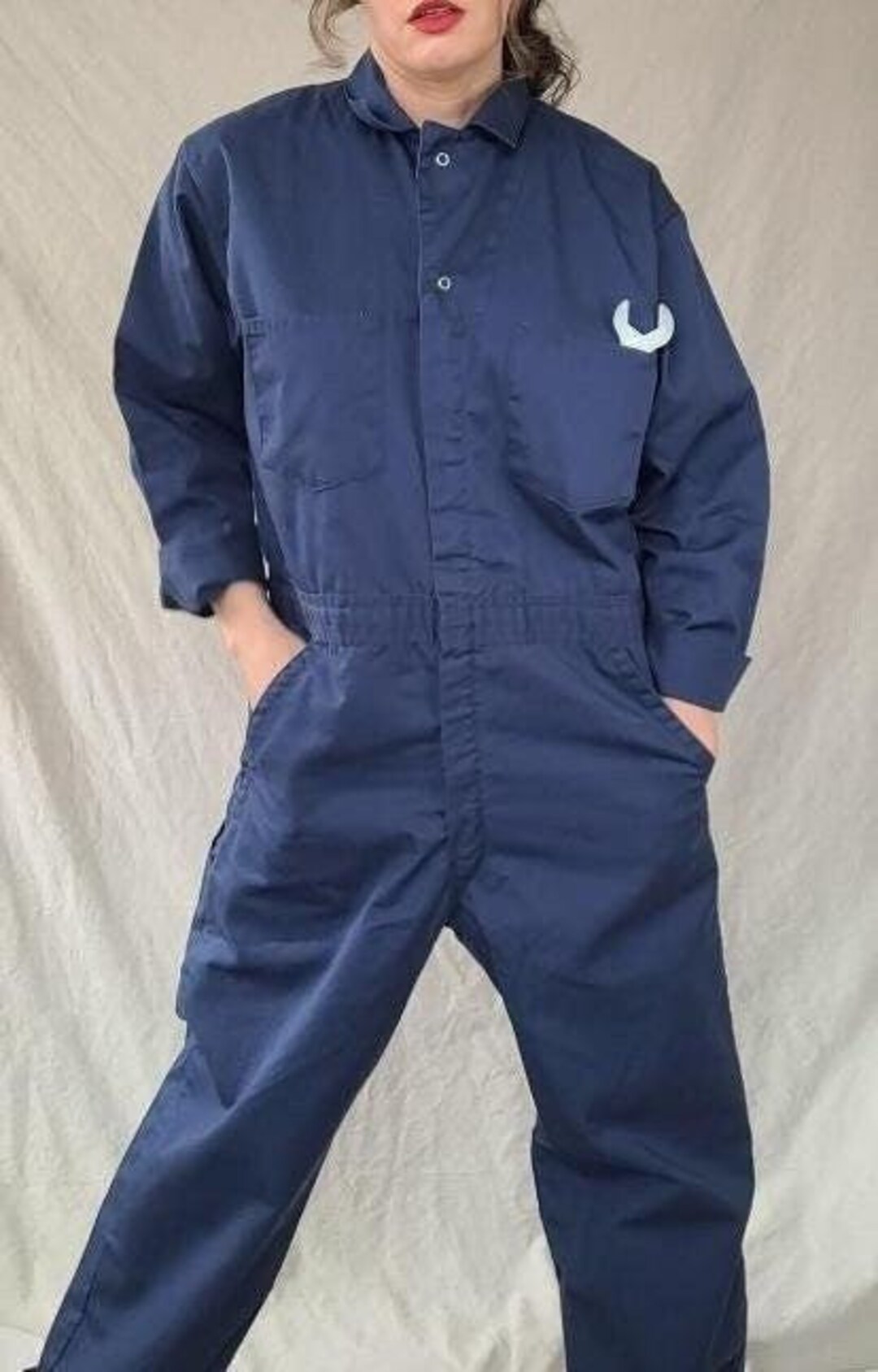 Vintage 1950s Blue Work Overalls by Universal Overall With a 40" Chest ...