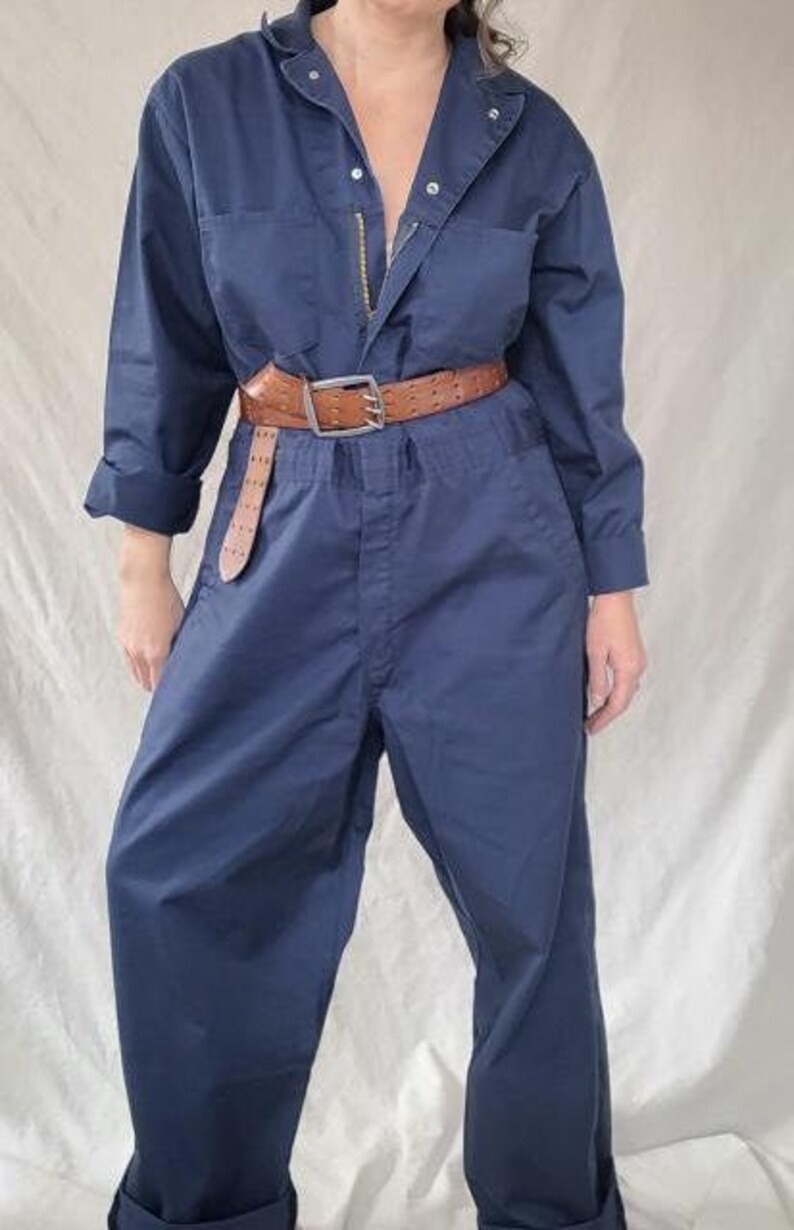 Vintage 1950s Blue Work Overalls by Universal Overall With a 40" Chest ...