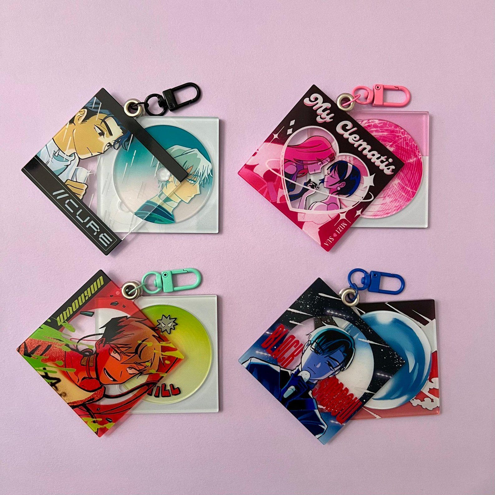 Alien Stage CD Charms - Etsy