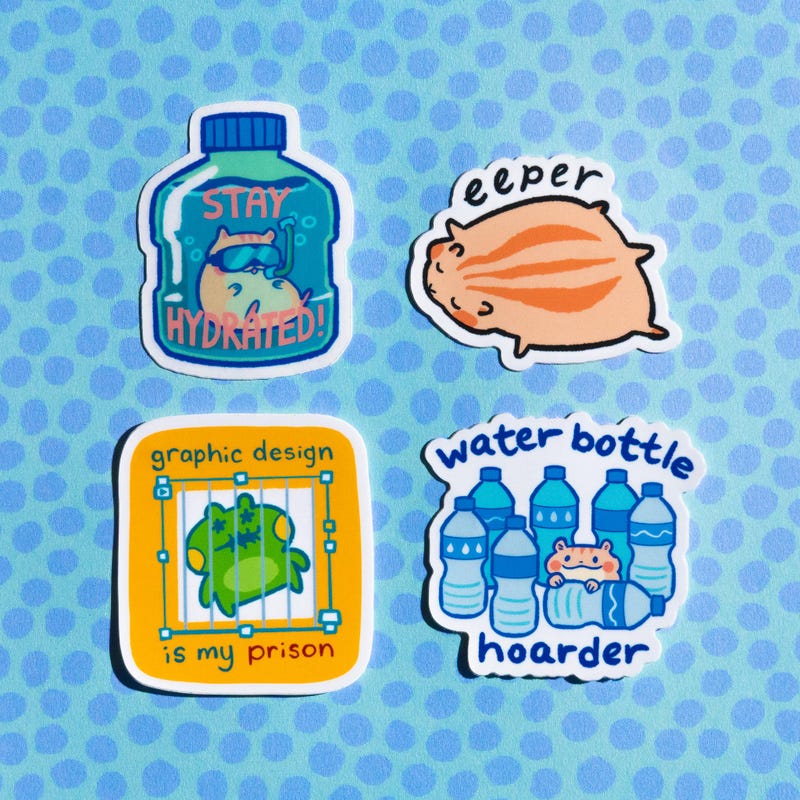 Hamster Meme Stickers - Etsy