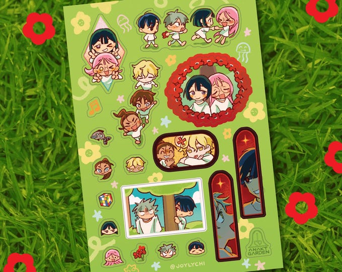 Alien Stage Sticker Sheet - Etsy