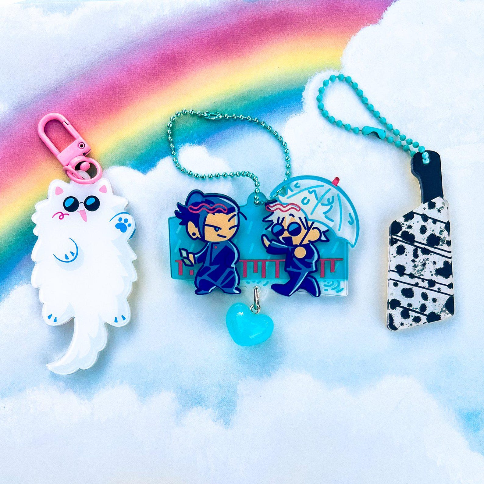Cursed Sorcerer Acrylic Charms - Etsy