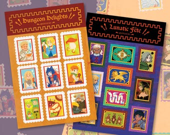 Dungeon Meshi Sticker Sheets - Etsy