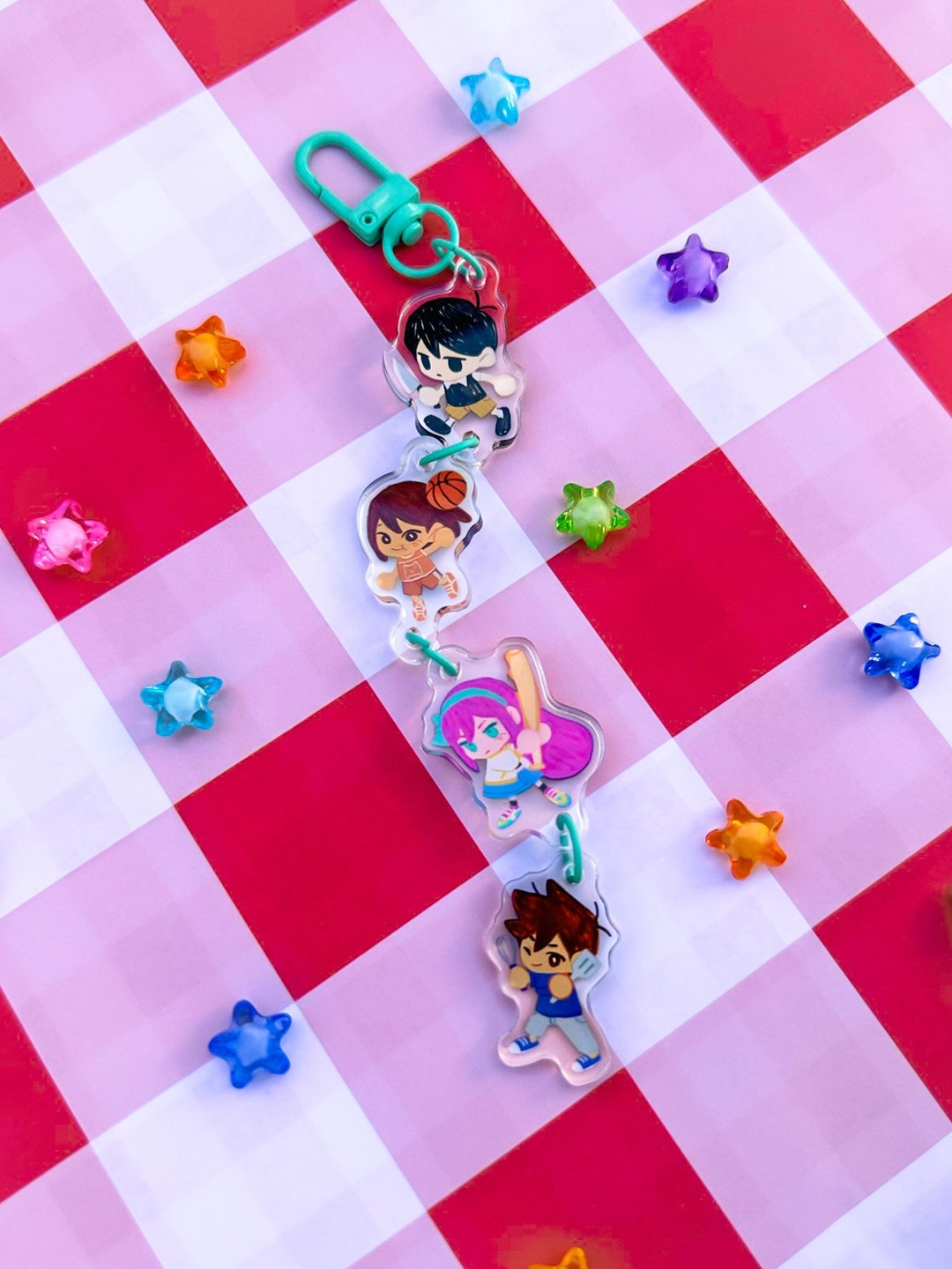 Omori Linked Acrylic Charm - Etsy