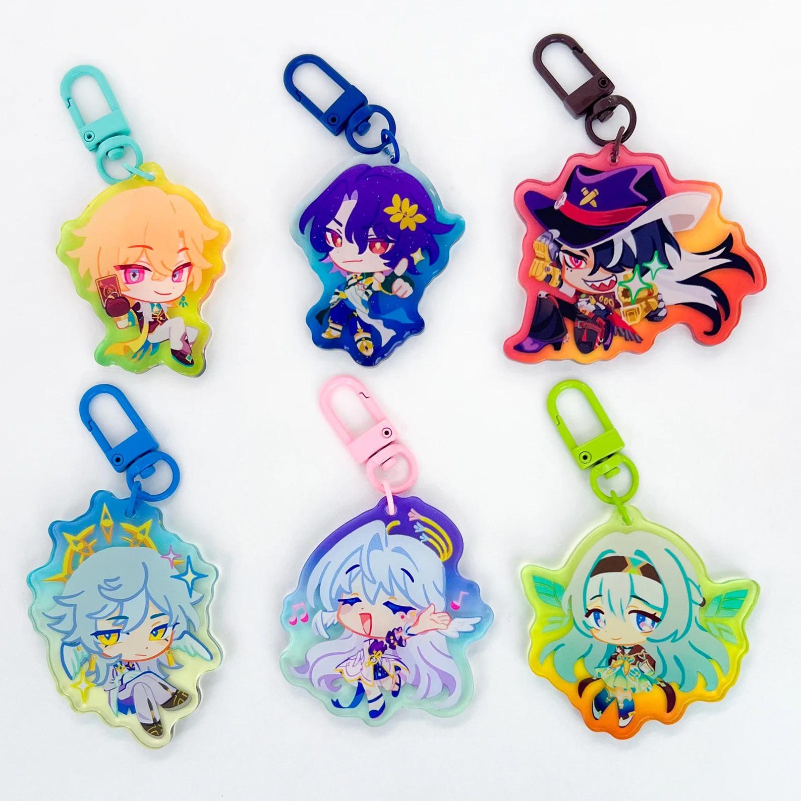 Honkai Star Rail Penacony Acrylic Charms - Etsy