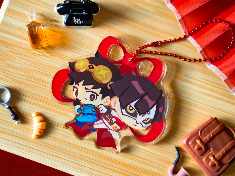 Great Ace Attorney Asoryuu Acrylic Charm - Etsy