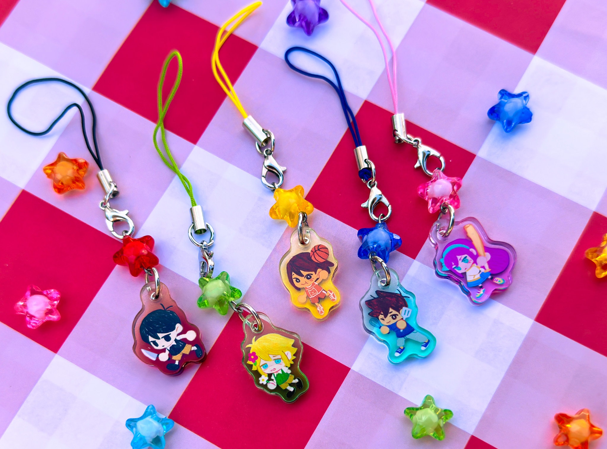 Omori Double-sided Smol Phone Charms - Etsy Australia
