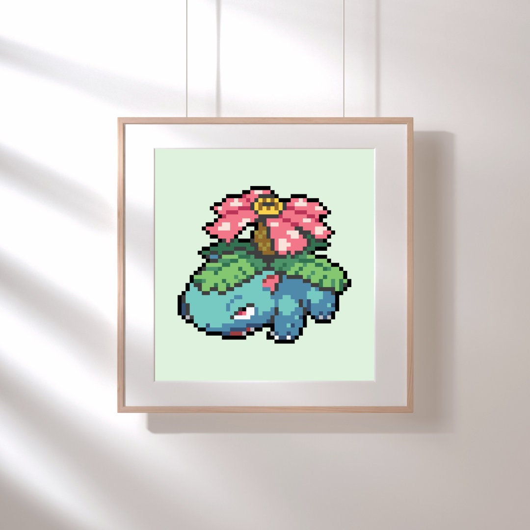 Venusaur Pokemon Poster FREE Digital Collectible INSTANT - Etsy