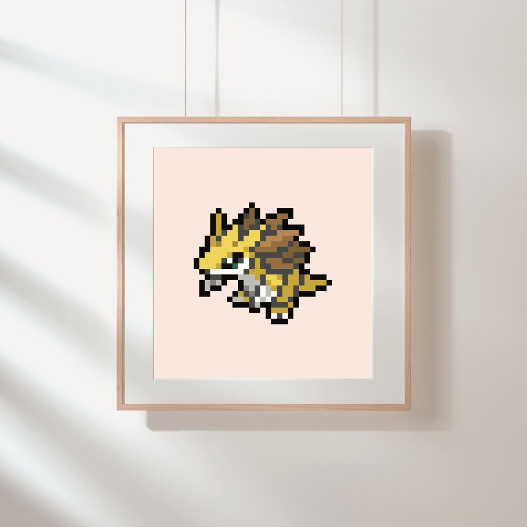 Sandslash - Pokemon Poster, FREE Digital Collectible, INSTANT DOWNLOAD ...
