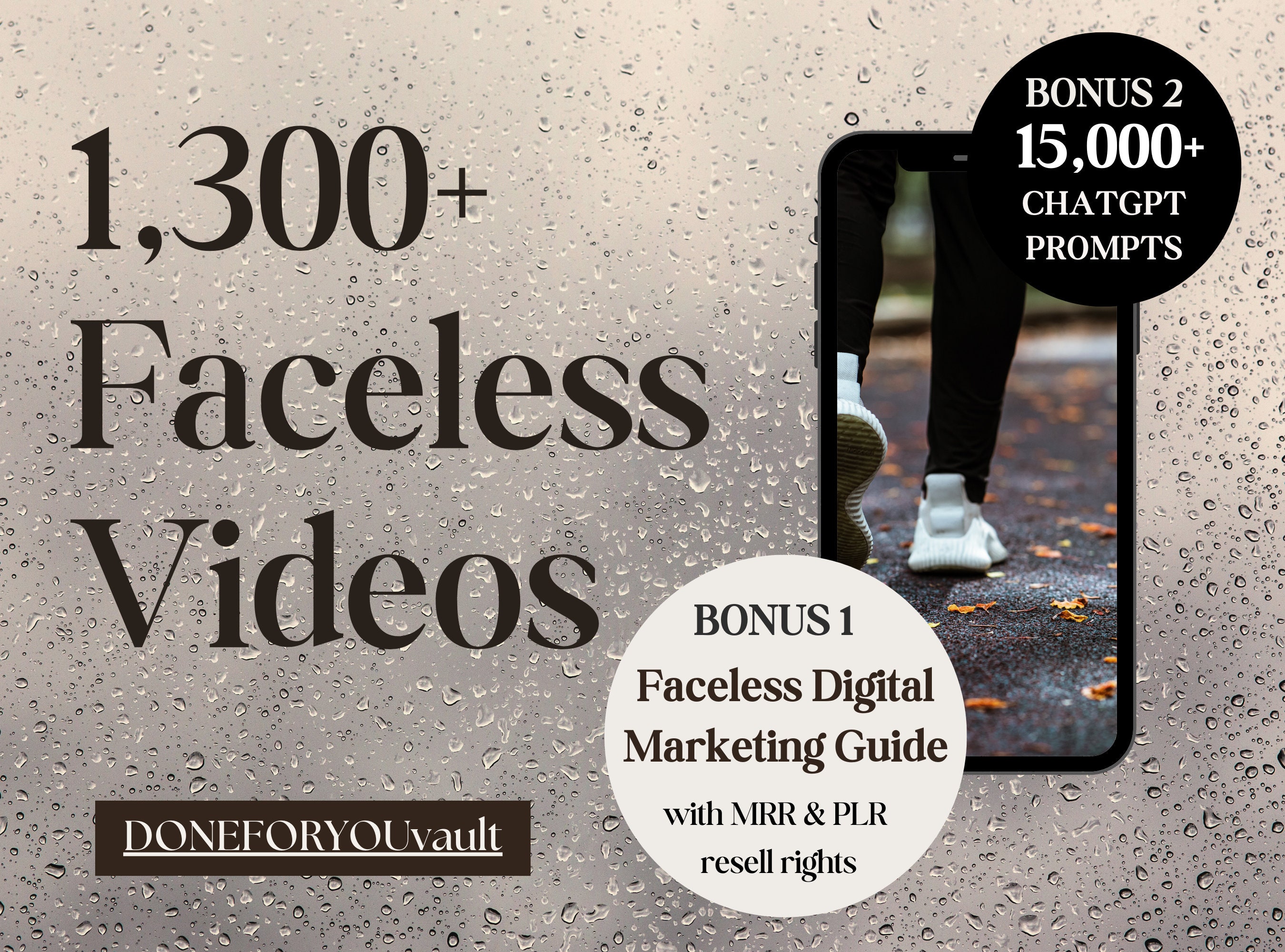 Faceless Videos Bundle Aesthetic Videos Faceless Digital Marketing MRR ...