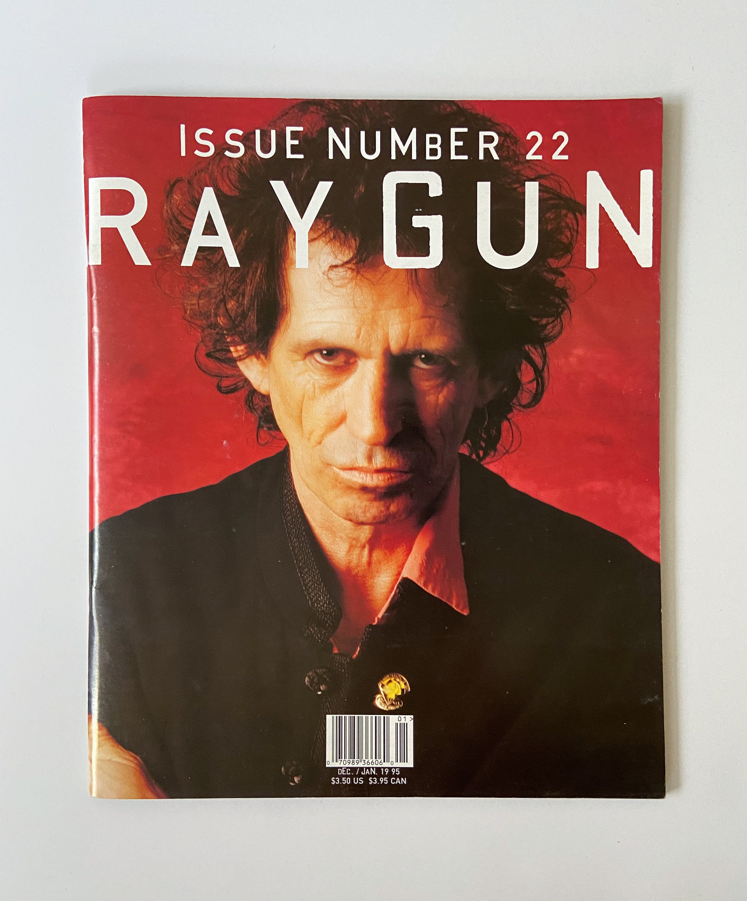 Ray Gun Magazine Issue 22 Dec/jan 1995 Keith Richards - Etsy
