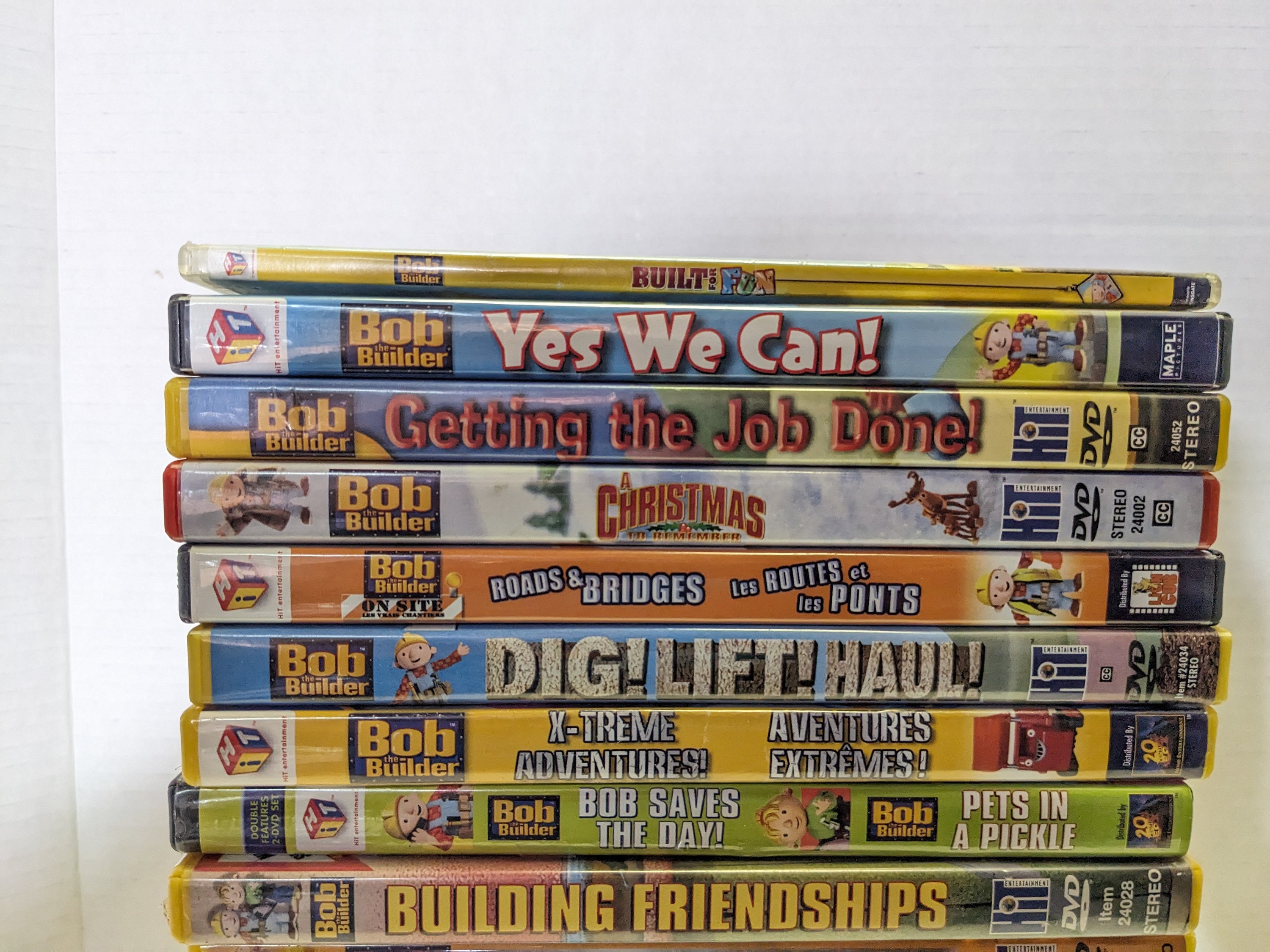 Lot of 20 Bob the Builder Dvds top Team Building Sky - Etsy