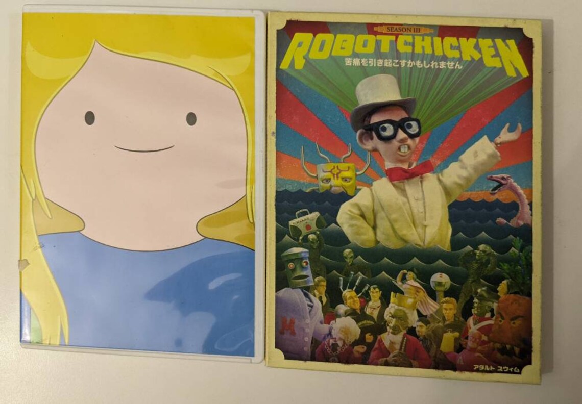 Lot of 29 Cartoon Network Dvds BEN 10 Alien Force, Adventure Time,robot ...