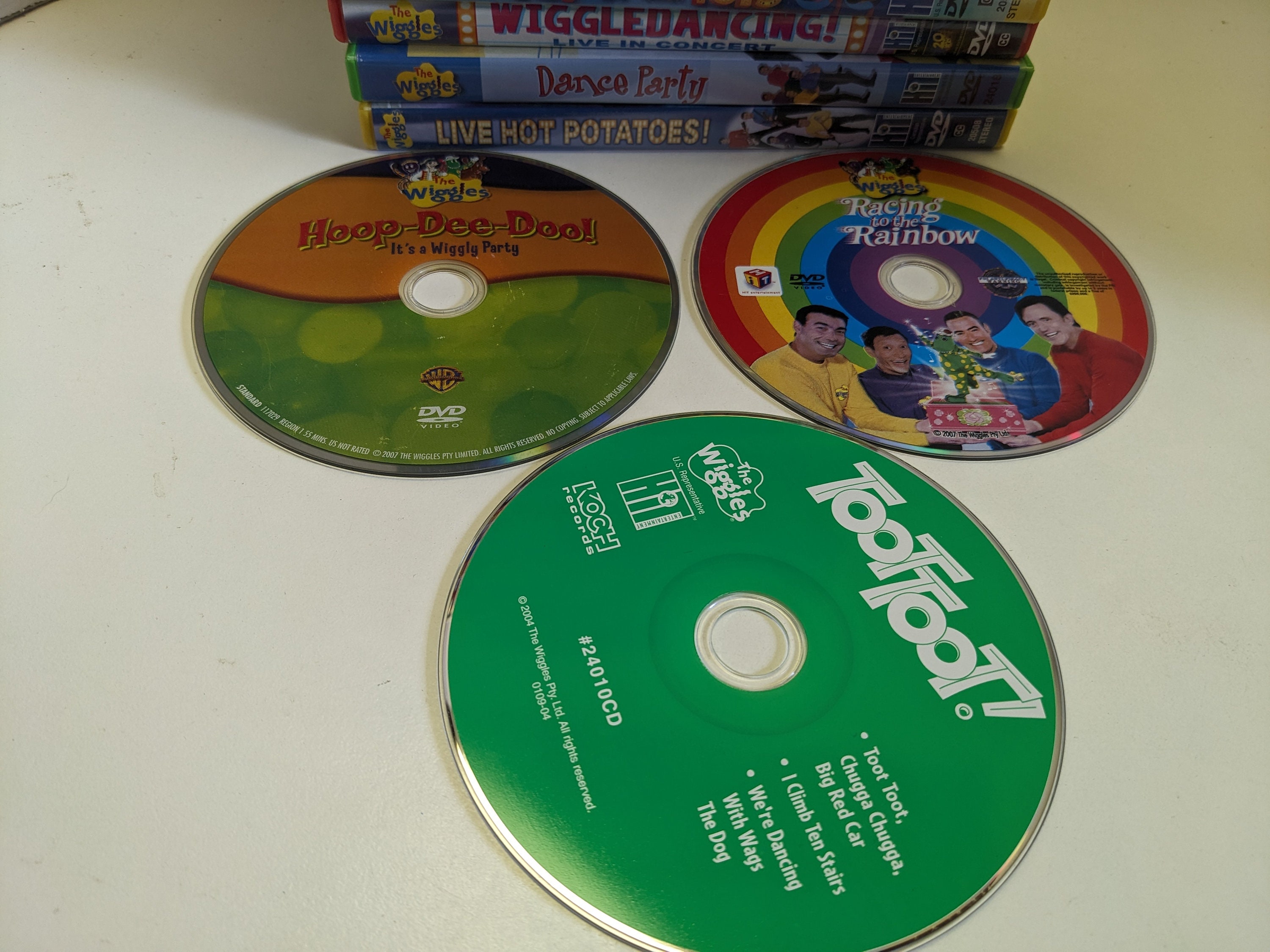 Lot of 25 the Wiggles Childrens Dvds Cd Kids Big Red Boat - Etsy