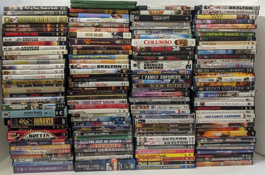 Lot of 150 Movie Classics Digitally Remastered 40s,50s,60s,70s,80s - Etsy