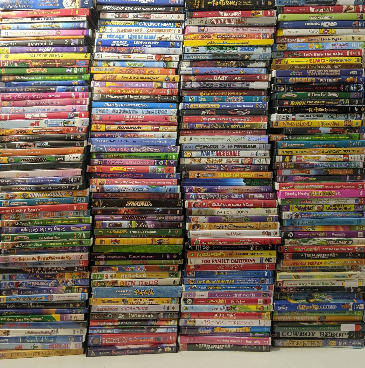 Lot of 550 Kids DVDS Wholesaledisney, Anime,lego,ice Age - Etsy Lot of 550 Kids DVDS Wholesaledisney, Anime,lego,ice Age - Etsy