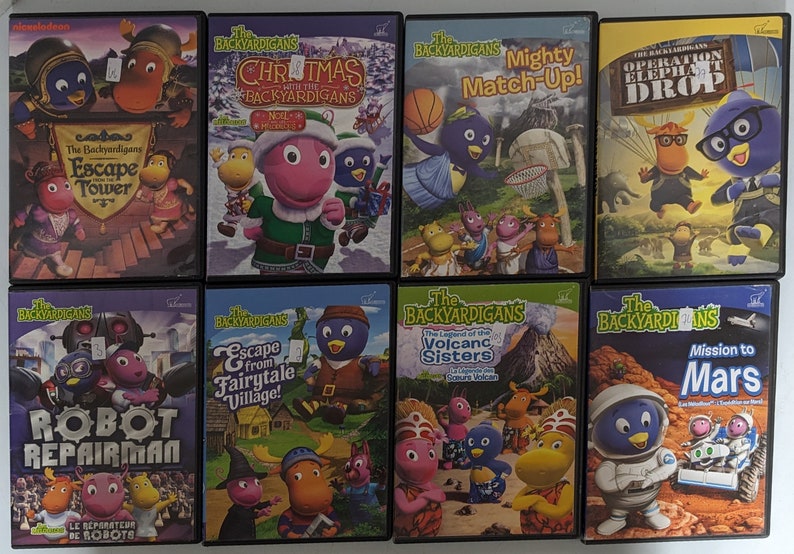 Lot of 12 the Backyardigans Dvds: Nickelodeon Children/kids - Etsy