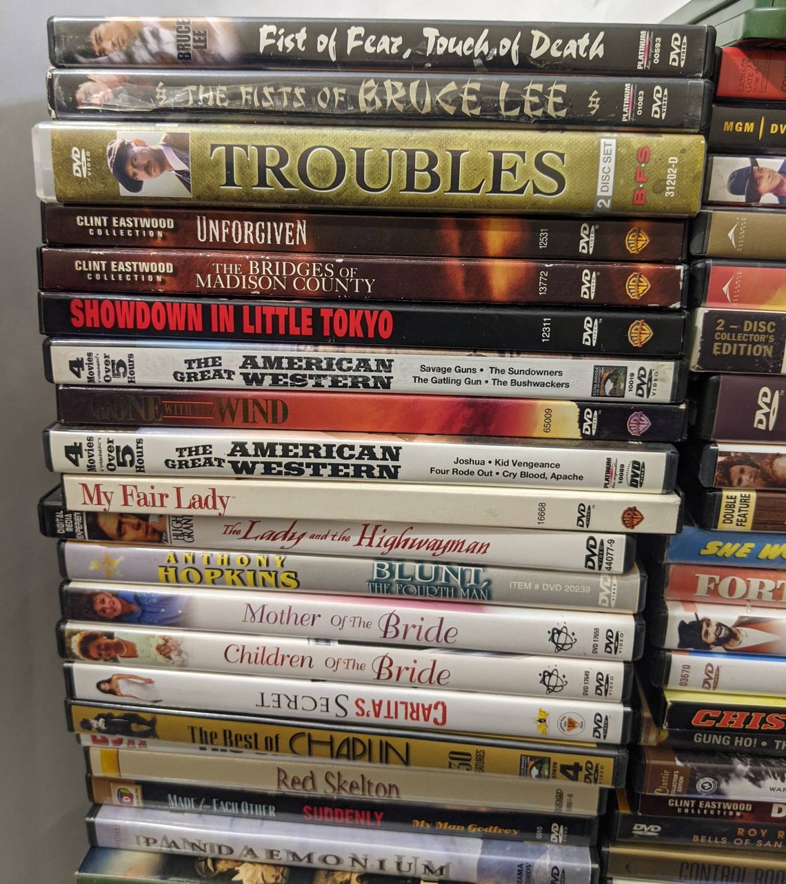 Lot of 150 Movie Classics Digitally Remastered 40s,50s,60s,70s,80s - Etsy