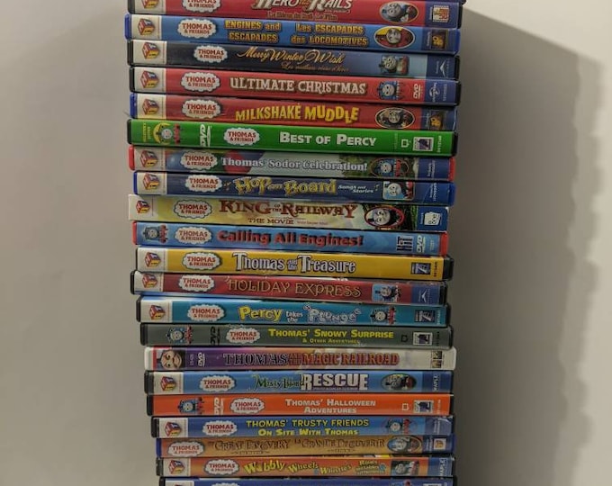 Lot of 30+ Thomas and Friends Dvds, Multipack and Double Dvd Sets - Etsy