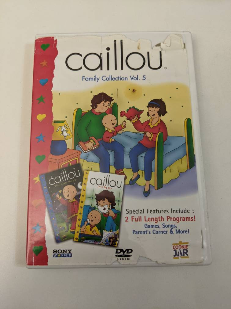 Lot of 27 Caillou Dvds PC Game Caillous Holiday Movie Family - Etsy