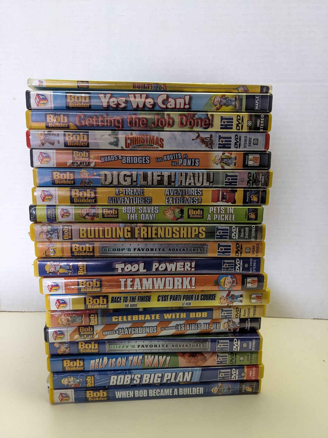 Lot of 20 Bob the Builder Dvds top Team Building Sky - Etsy