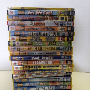 Lot of 20 Bob the Builder Dvds top Team Building Sky - Etsy