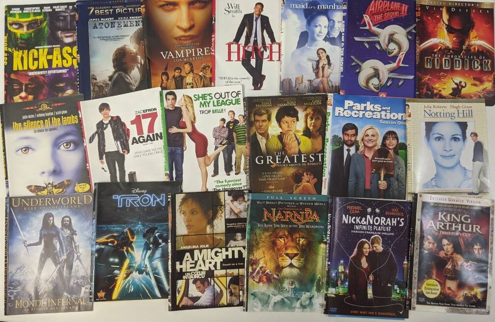 1000 Assorted Dvds and TV Series Lot, Action, Adventure, Disney - Etsy