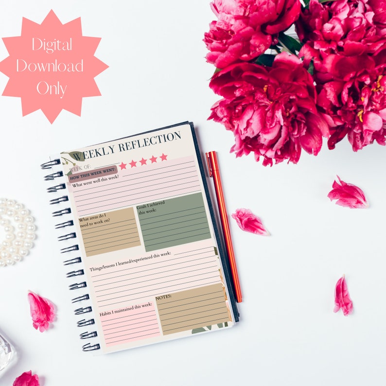 Printable Manifestation Journal, Manifestation Planner, Self ...