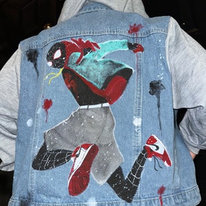 Custom Hand-painted Denim Jackets Personalized Design or Name Jean ...