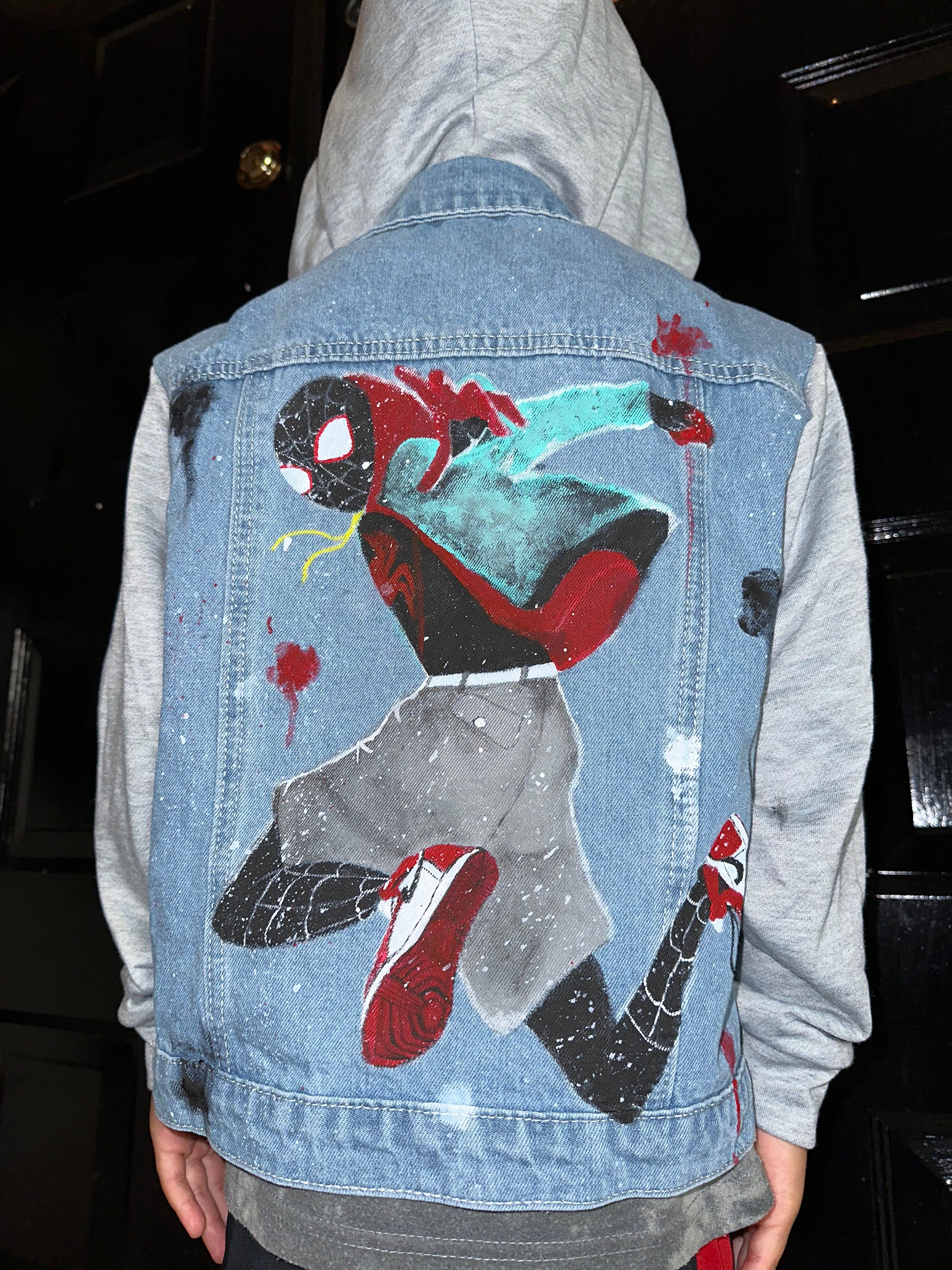 Custom Hand-painted Denim Jackets Personalized Design or Name Jean ...