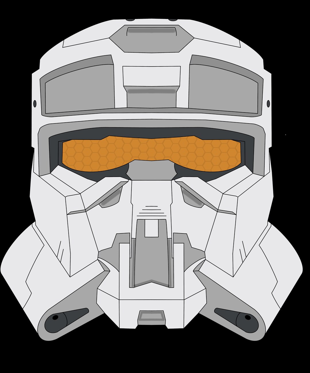 Halo Reach: EOD Helmet Vinyl Sticker 3 Width - Etsy