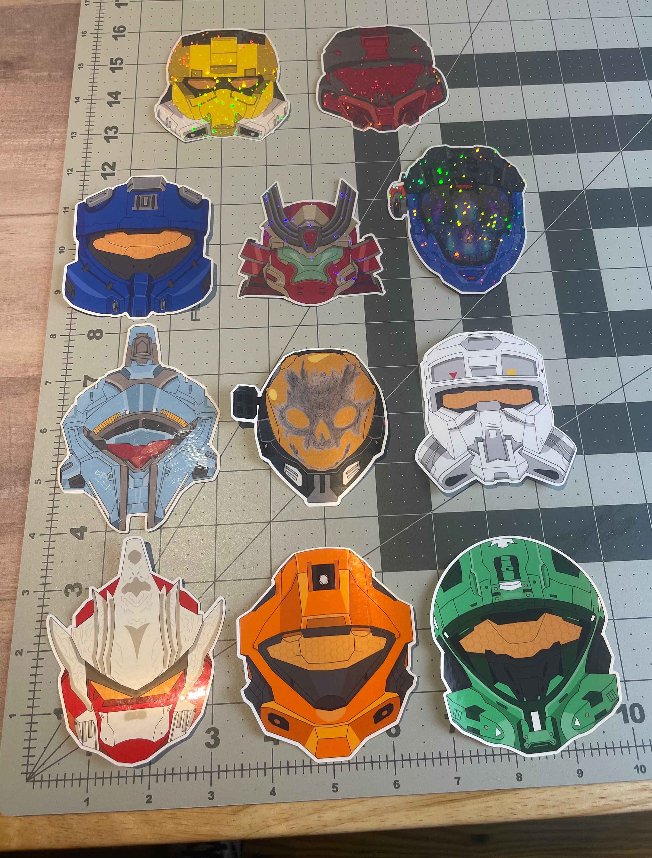 H 4/5: Recon Helmet Vinyl Sticker 3 Length - Etsy