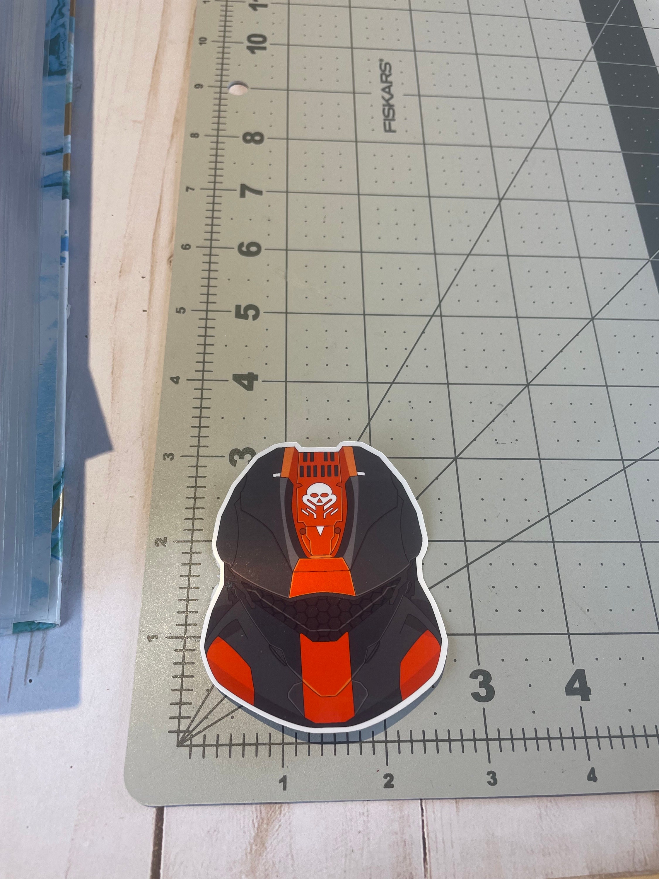 H 4/5: Scout Helmet Vinyl Sticker 3” Length - Etsy
