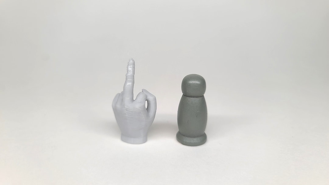 Catan Robber Middle Finger Upgraded Game Piece - 15+ Colors Available ...