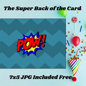 Editable Superhero Party Invitation, Kids Birthday Party, Superhero ...