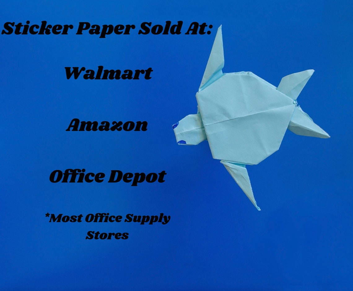 Printable Custom Turtle Stickers I Tropical Themed Stickers I ...