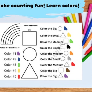 Printable Preschool Activity Worksheets I Kindergarten Worksheets I ...