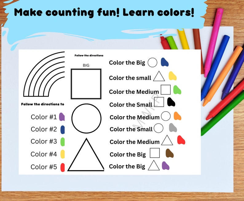 Printable Preschool Activity Worksheets I Kindergarten Worksheets I ...