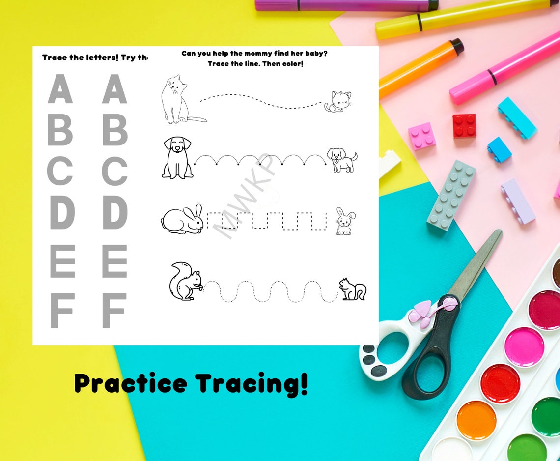 Printable Preschool Activity Worksheets I Kindergarten Worksheets I ...