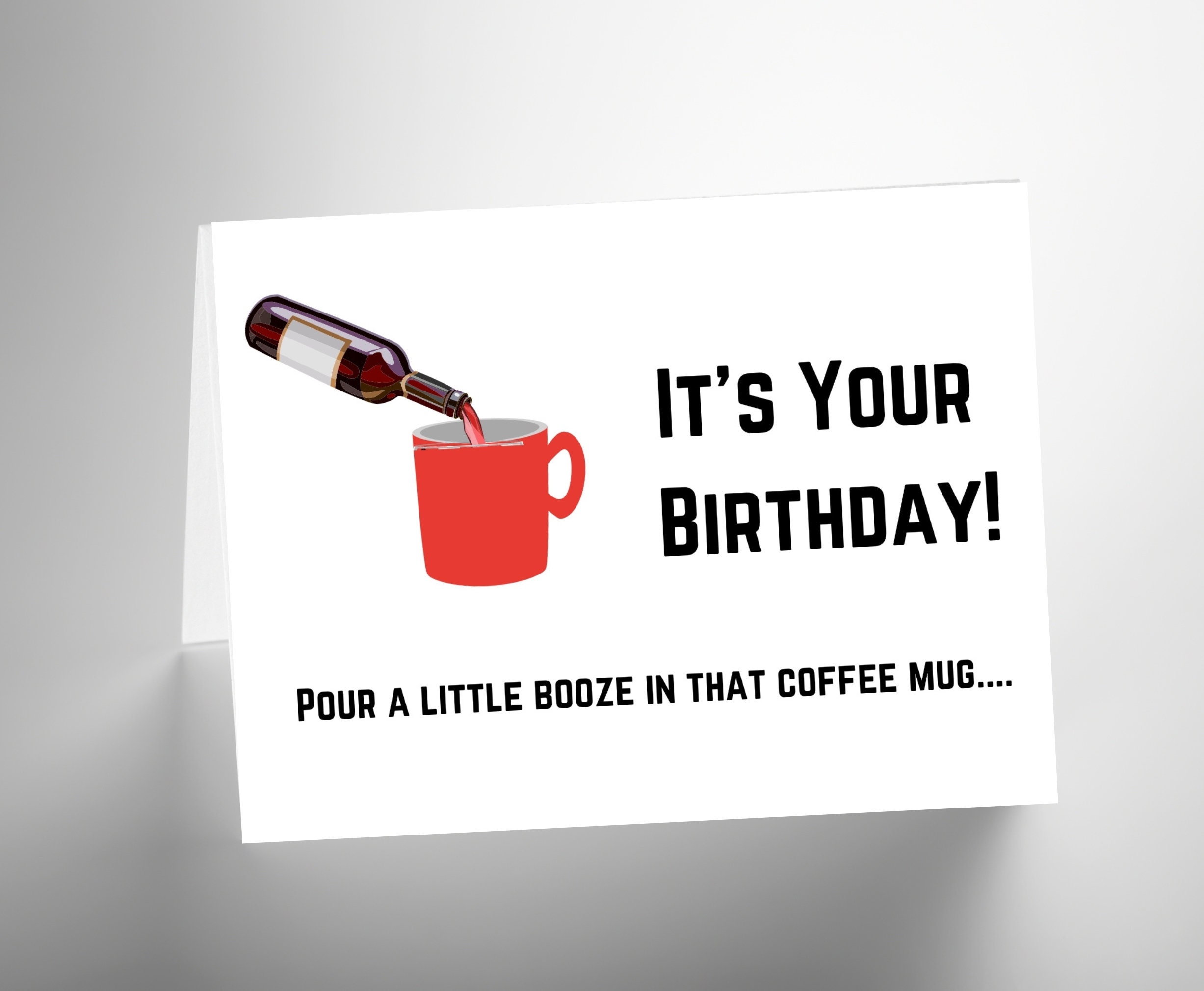 Printable Birthday Card I Funny Birthday Card for Adults I - Etsy