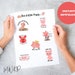 Printable Pig Stickers I Farm Animal Stickers I Cute Animal Stickers ...